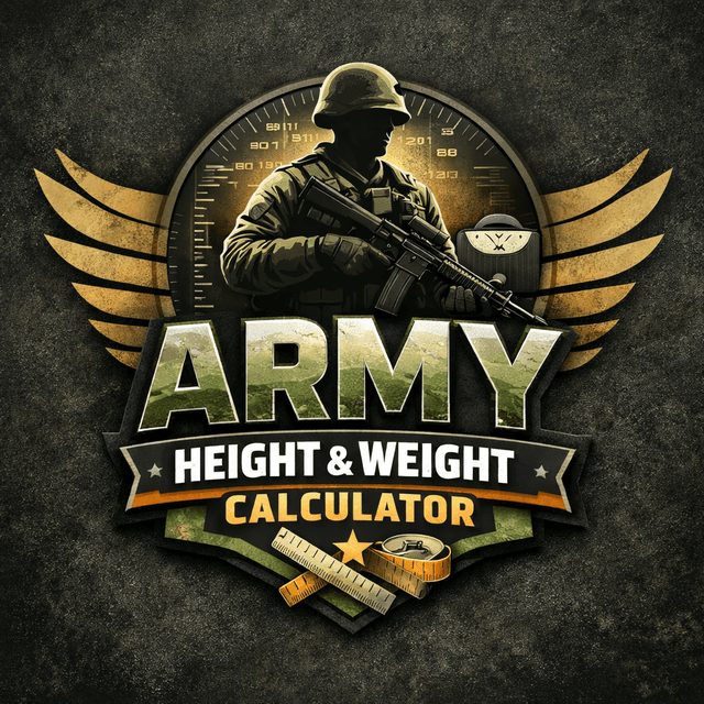 Army Height & Weight Calculator 2026 — AR 600-9 | Free Tool